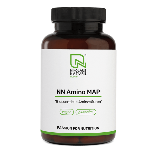 NN Amino MAP – 8 essential amino acids, 200 capsules – Nikolaus Nature